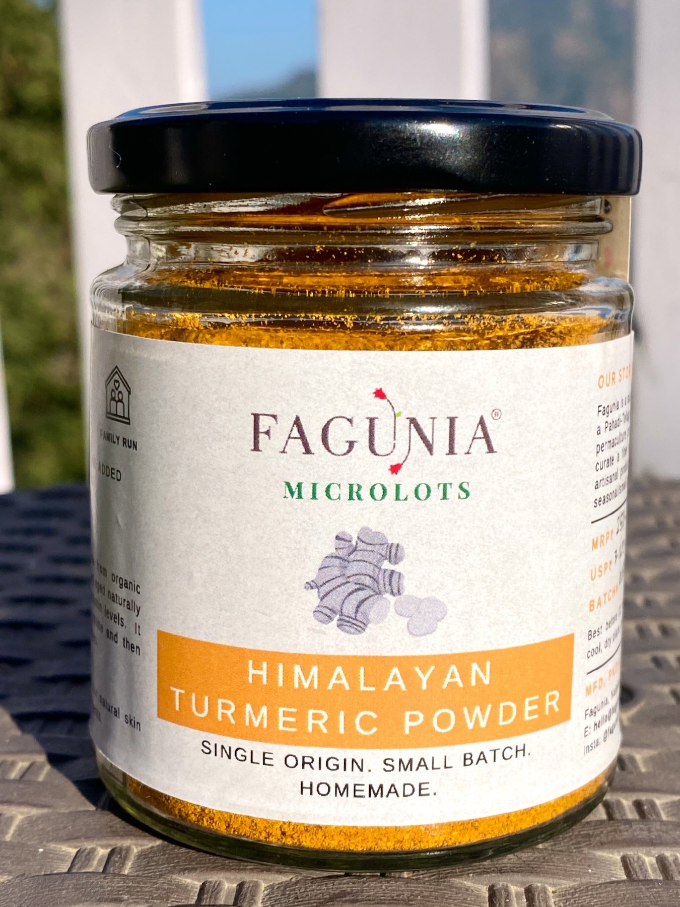 Himalayan Turmeric Powder (High Curcumin) | 3-Year Aged Organic Haldi ...